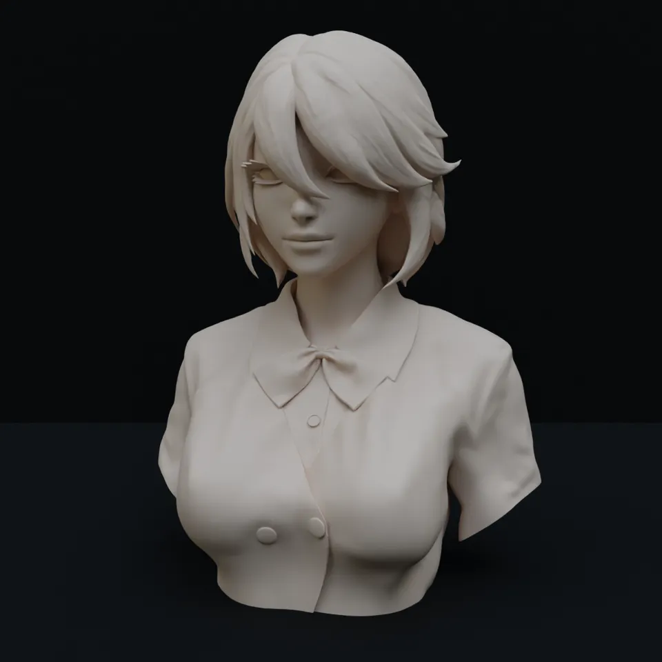 BUST LADY 01 by D3GO_DESIGN | Download free STL model | Printables.com