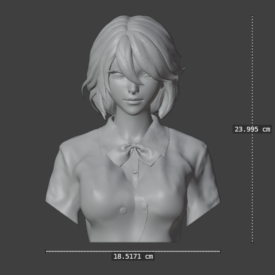 BUST LADY 01 by D3GO_DESIGN | Download free STL model | Printables.com