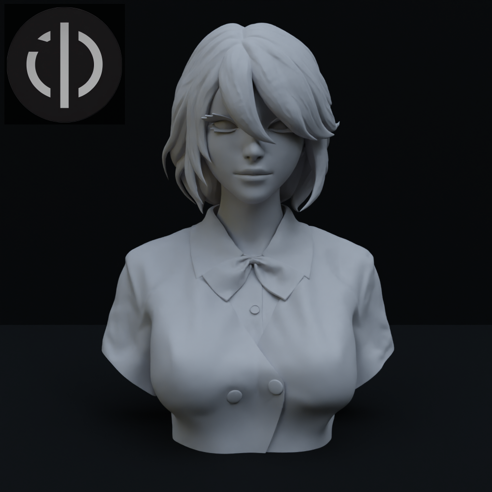 BUST LADY 01 by D3GO_DESIGN | Download free STL model | Printables.com