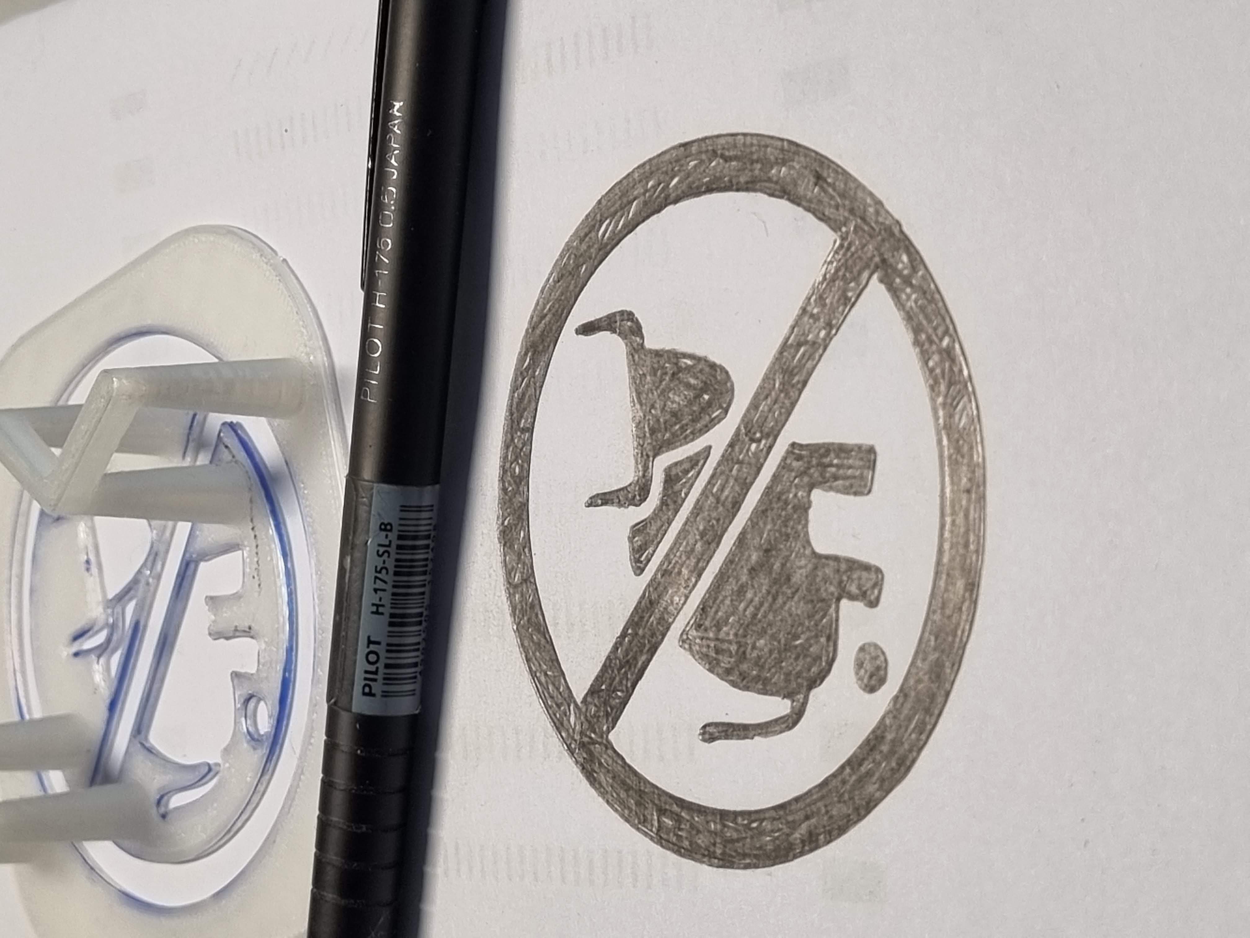 No Bullshit Drawing Template by ishikawats | Download free STL model ...