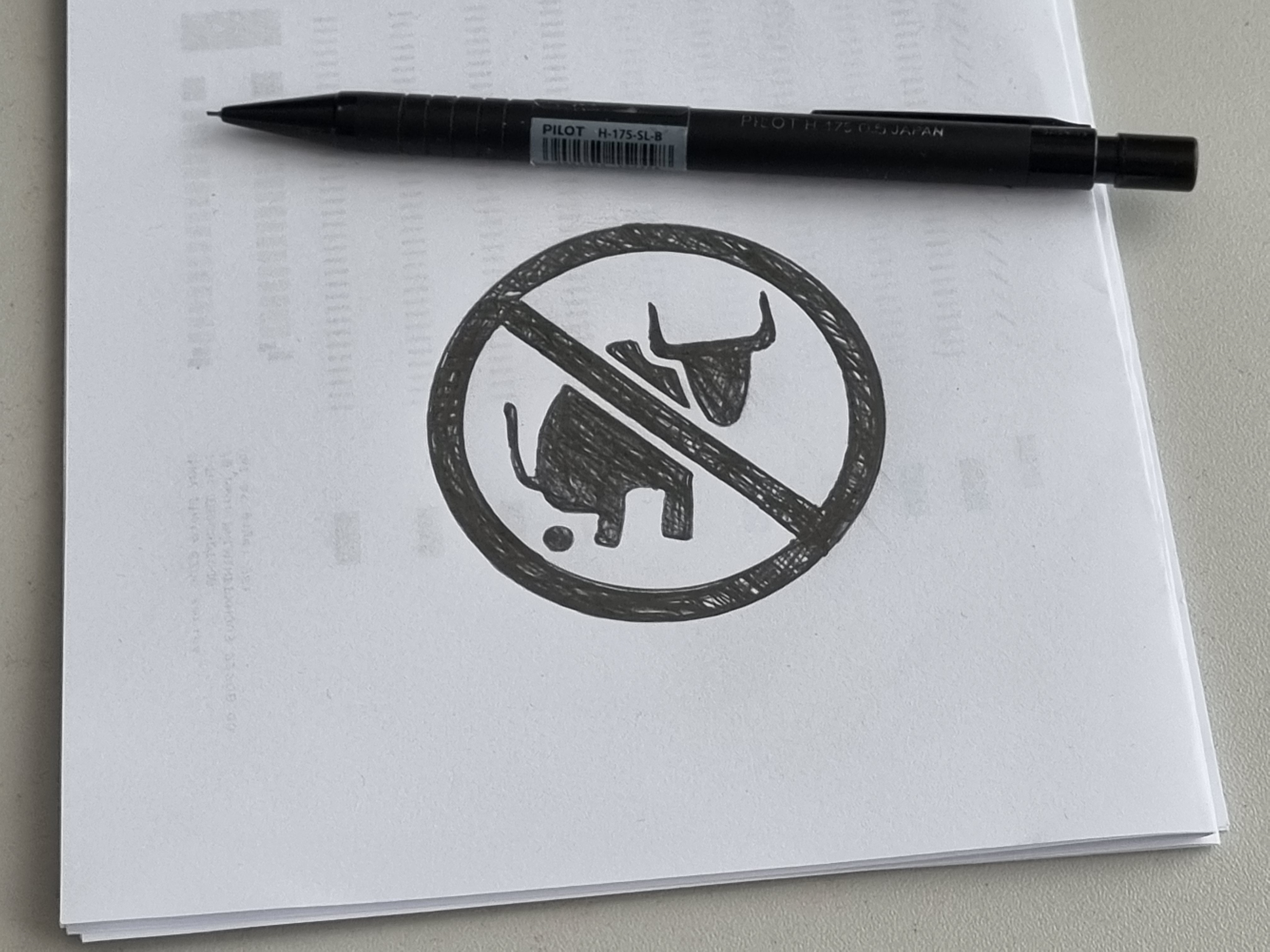 No Bullshit Drawing Template by ishikawats | Download free STL model ...