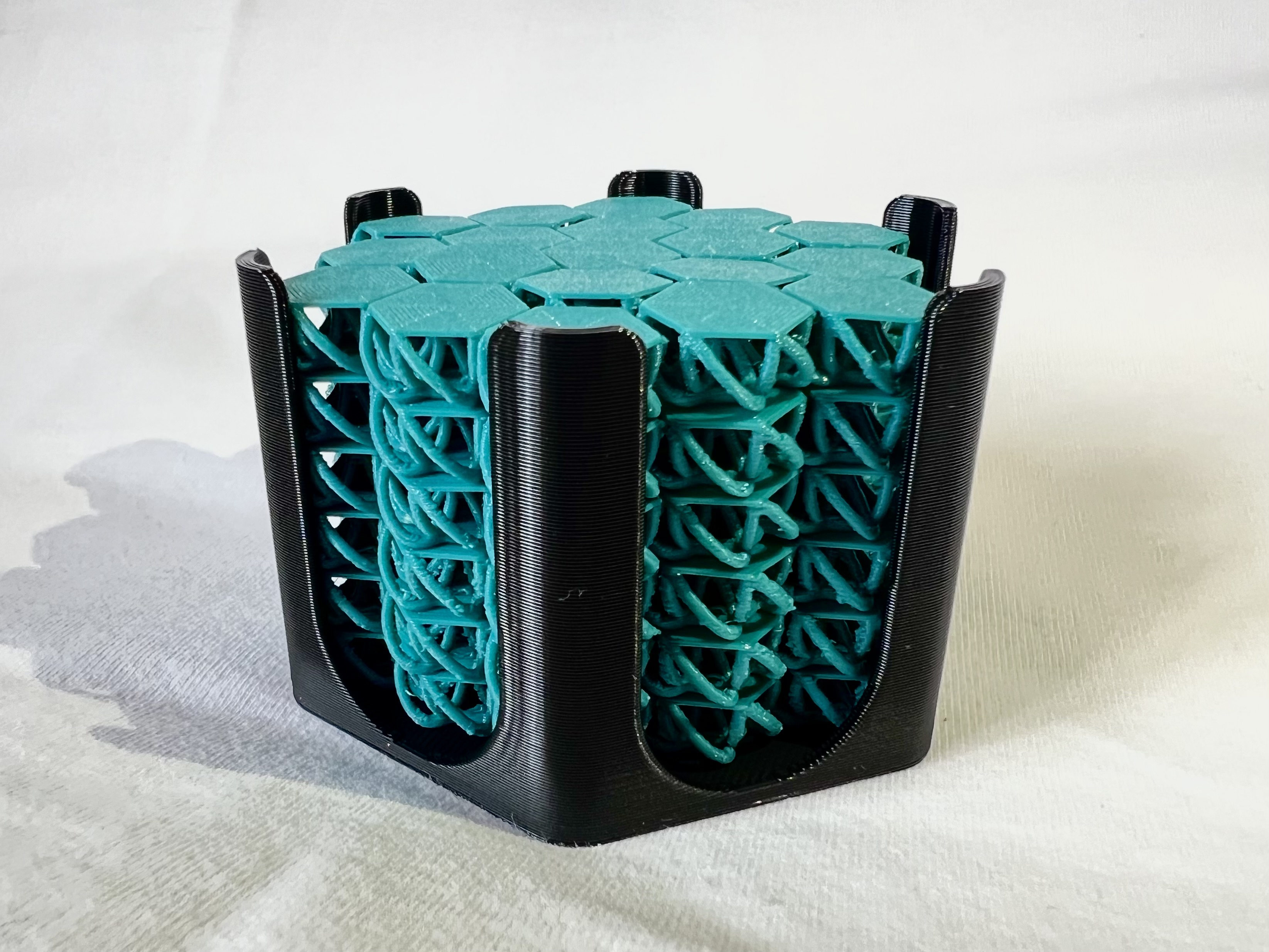 NASA HexCoaster holder by Zuzka | Download free STL model | Printables.com
