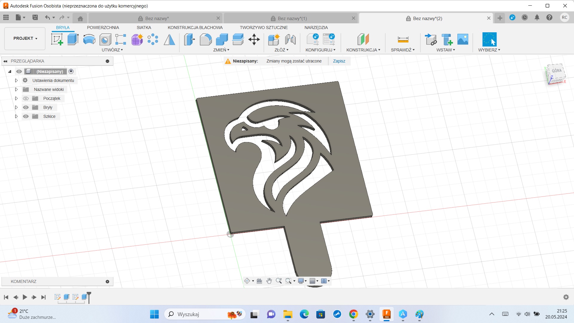 Eagle template V2 by SCANER | Download free STL model | Printables.com
