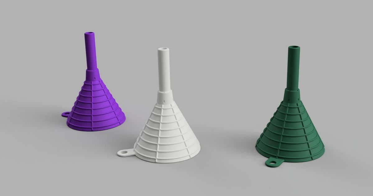 Funnel 2.0 V2 by JessR | Download free STL model | Printables.com