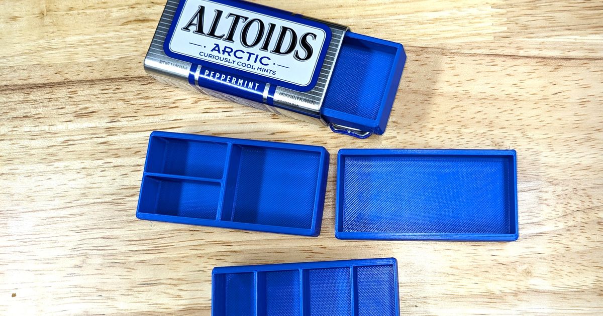 Small ALTOIDS Organization Inserts by norcalscott | Download free STL ...