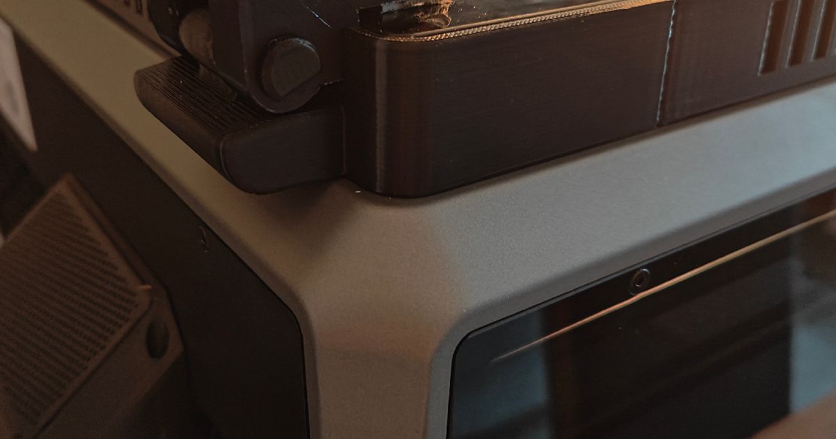 K1 Max hinged riser lid by Mattmannz | Download free STL model ...