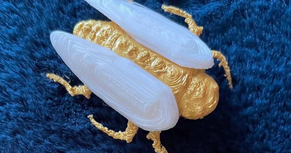 Cicada Charm / Croc Charm by Linnèa | Download free STL model ...