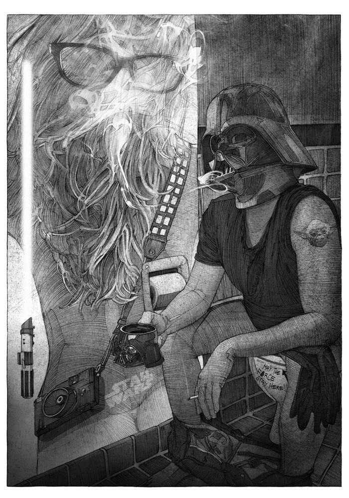 Darth's rough day by Dandoe | Download free STL model | Printables.com