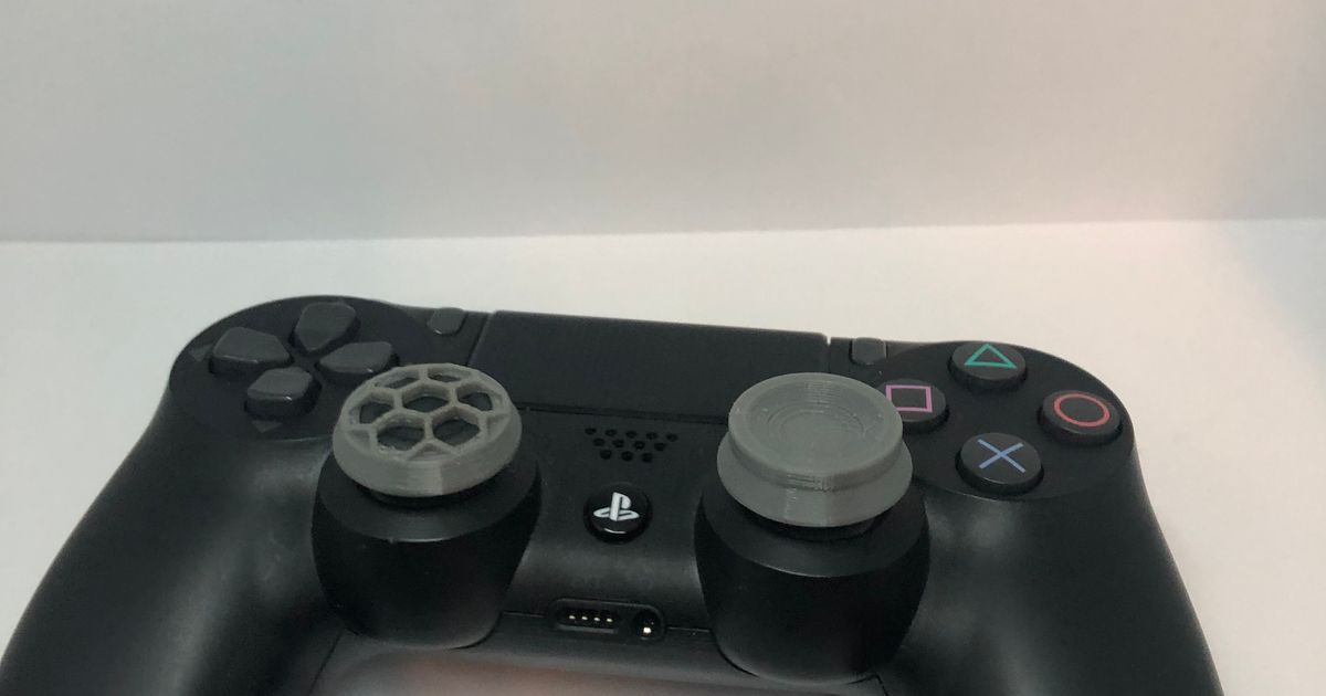 Different PS4 thumbstick addons by mlax | Download free STL model ...