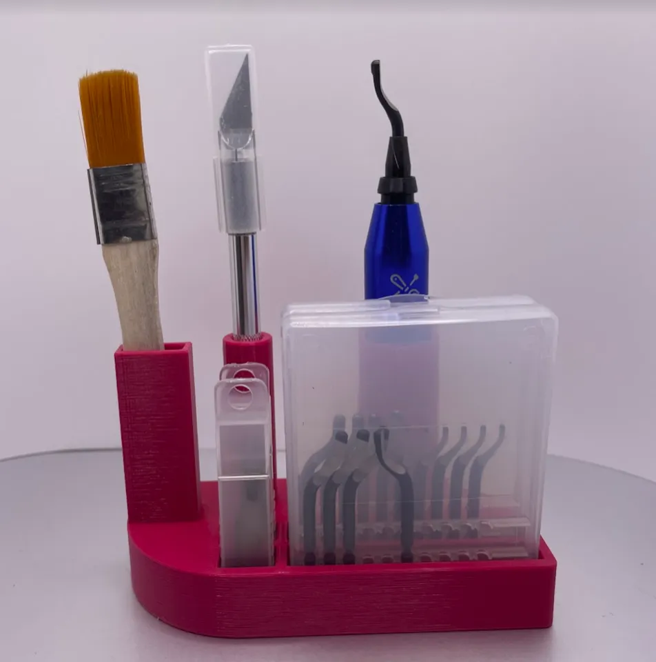 Brush, Deburring Tool, Exacto Knife Holder by PatricktheBiosteamist ...
