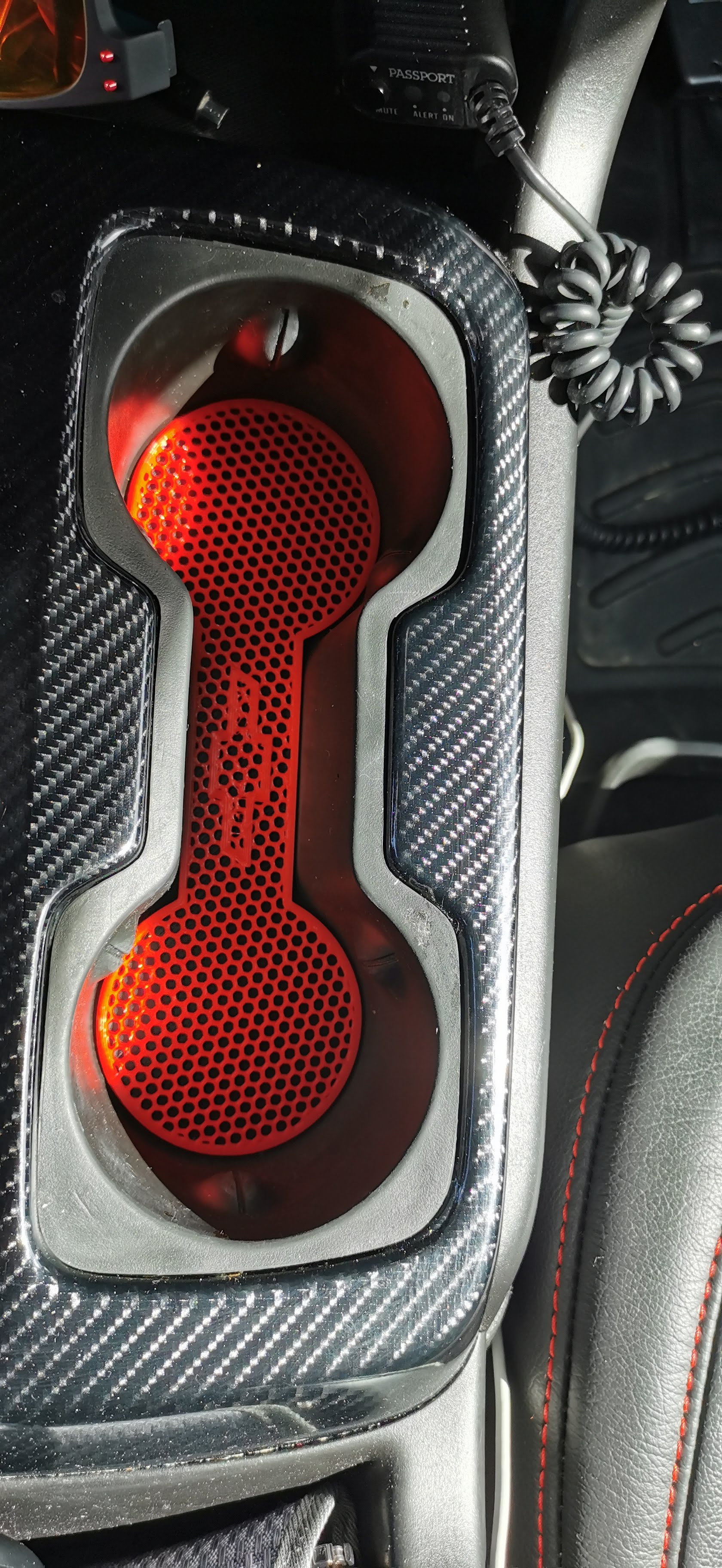 Chevy colorado cup holder insert by swinslade | Download free STL model ...