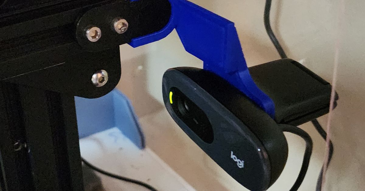 Logitech C270 mount for original ender 3 X-axis right side by ...