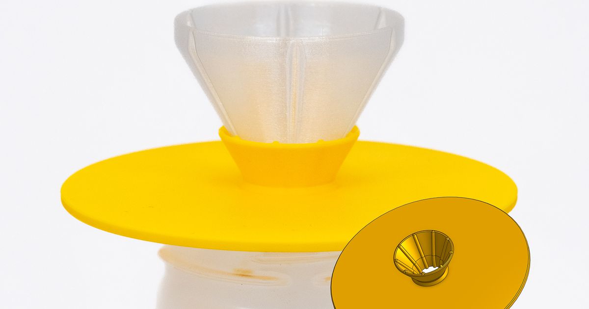 FUNNEL STAND PLATE - PARAMETRIC by Peter H | Download free STL model ...