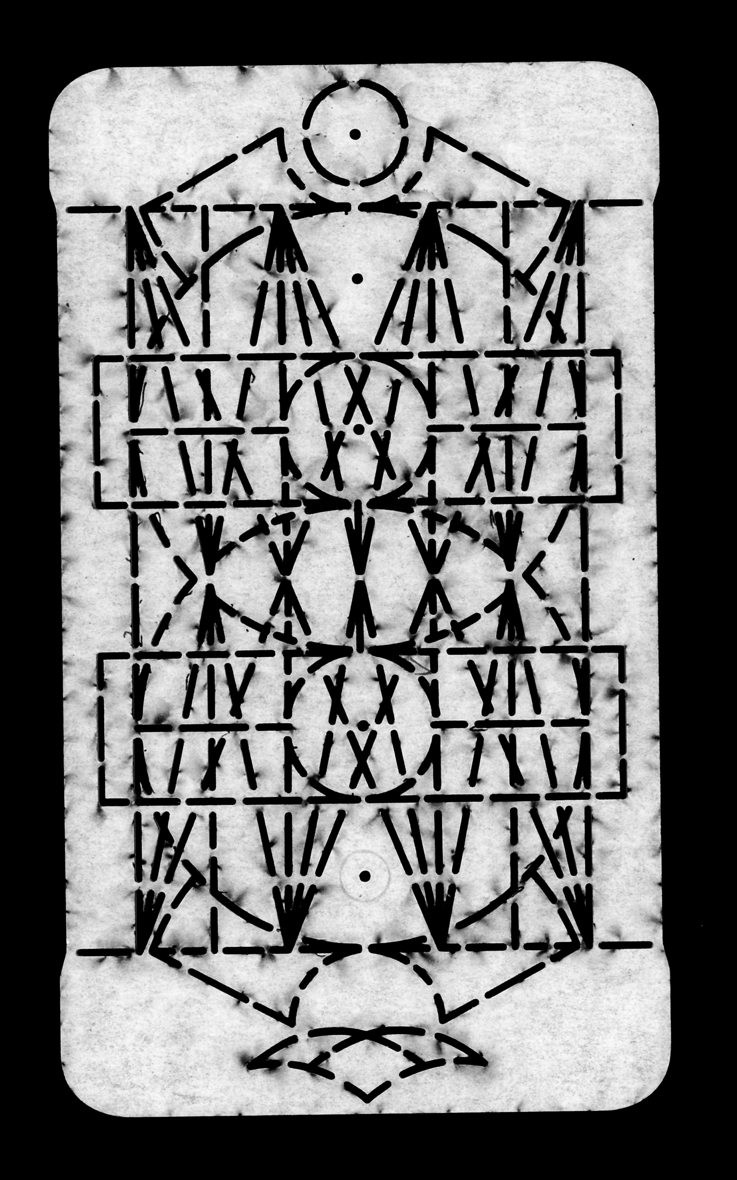 Lettering Stencil - Plaque Découpée Universelle (PDU) 1876 von Nelson ...