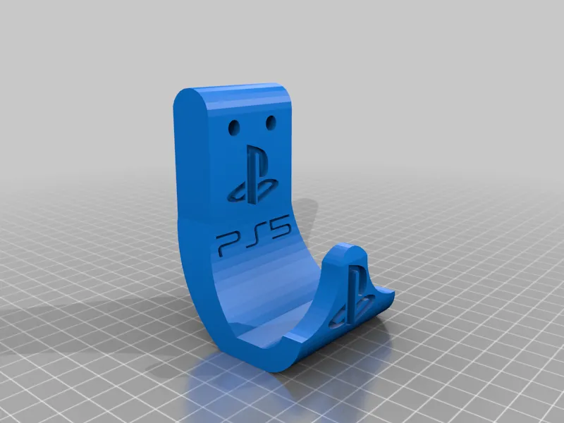 PS5 Controller Wall Mount (Remix) by CritterNinja | Download free STL ...
