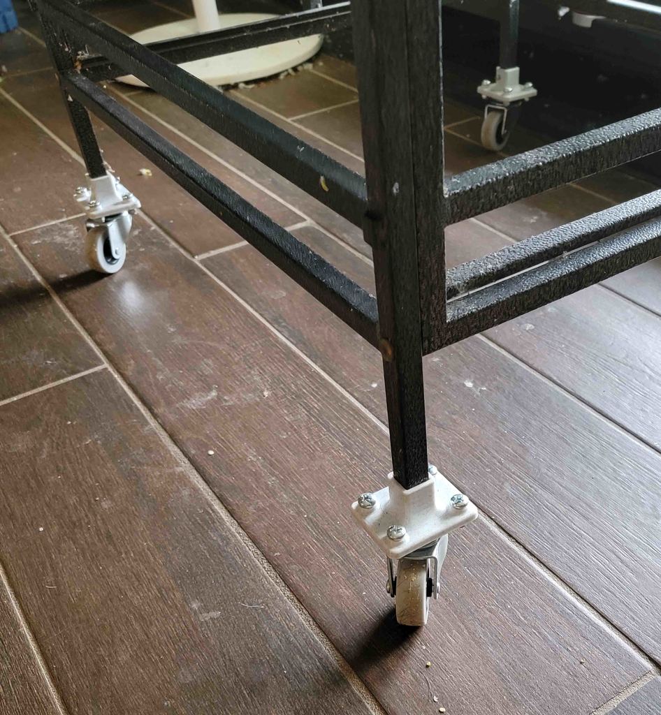 Bird cage caster wheel adapter por CritterNinja | Descargar modelo STL ...