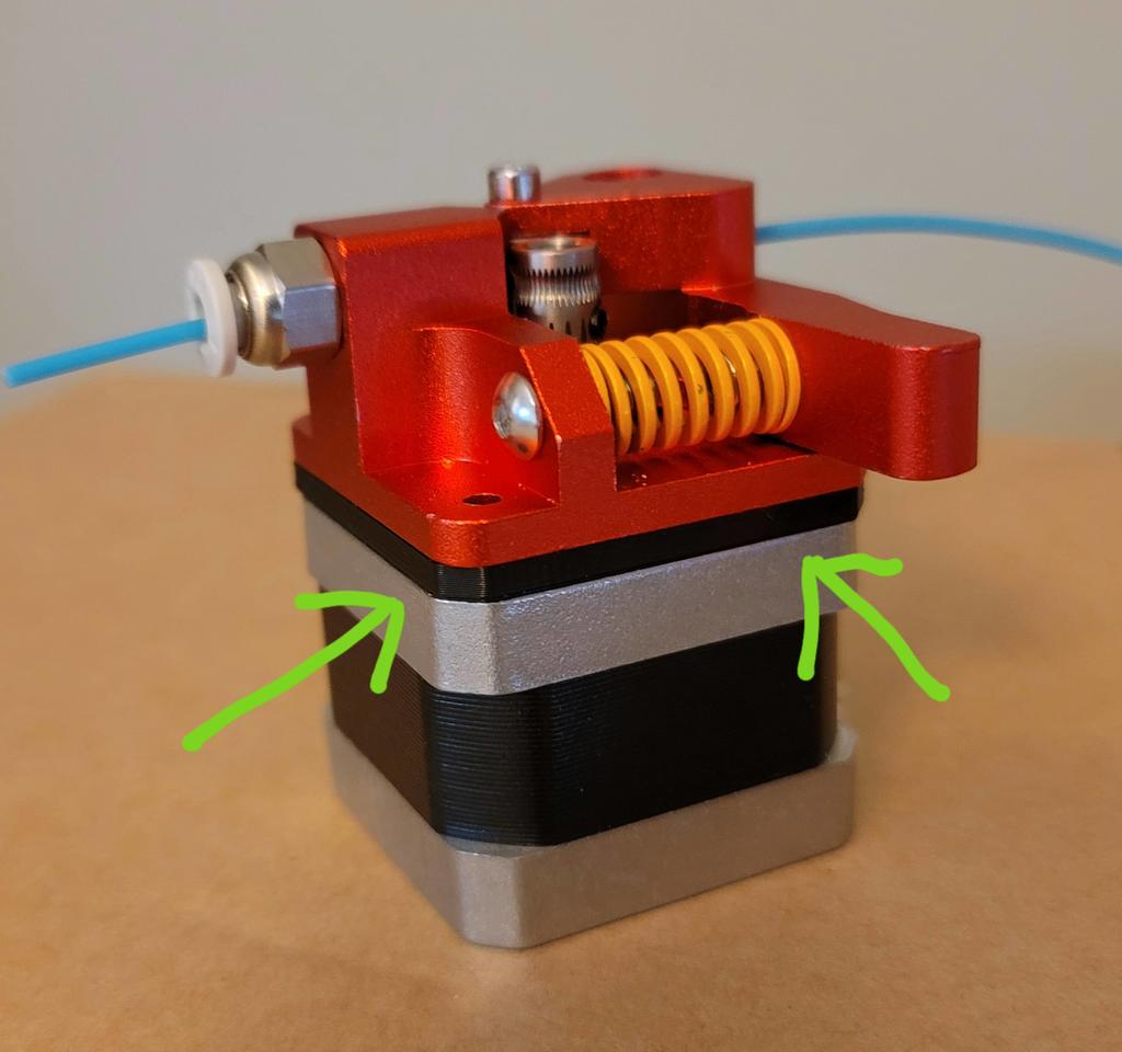 Extruder Motor Spacer for 3DFused Direct Drive mount by CritterNinja ...