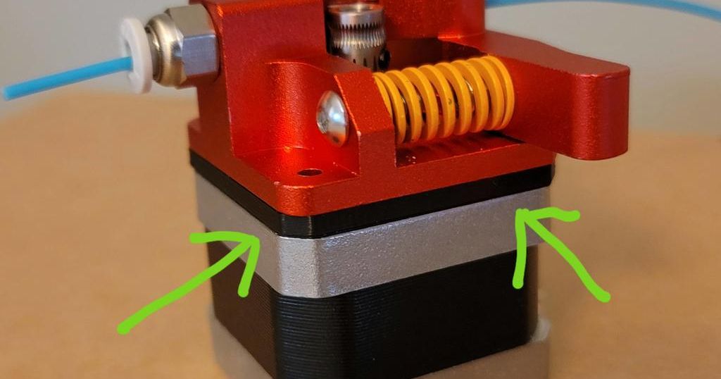 Extruder Motor Spacer for 3DFused Direct Drive mount by CritterNinja ...