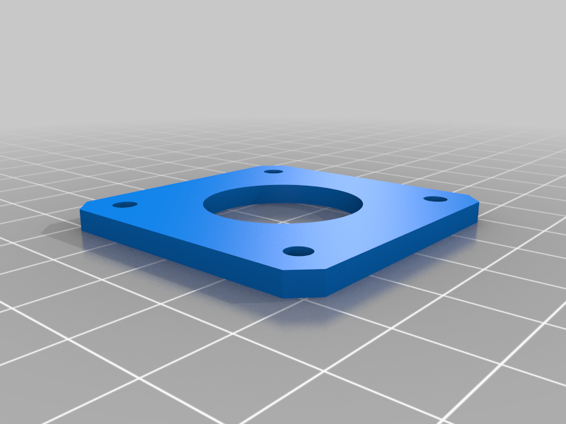 Extruder Motor Spacer for 3DFused Direct Drive mount by CritterNinja ...
