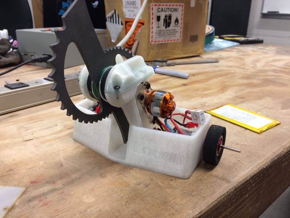 3D Printed Verticle Disc Spinner Combat Robot by thesaxmachine ...