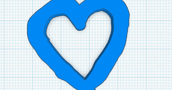 Heart stencil by Random mtb guy | Download free STL model | Printables.com