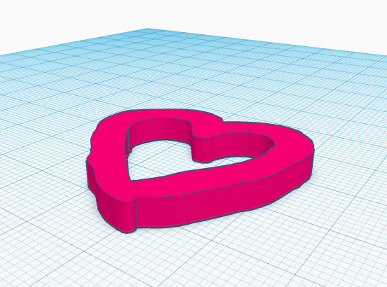 Heart stencil by Random mtb guy | Download free STL model | Printables.com