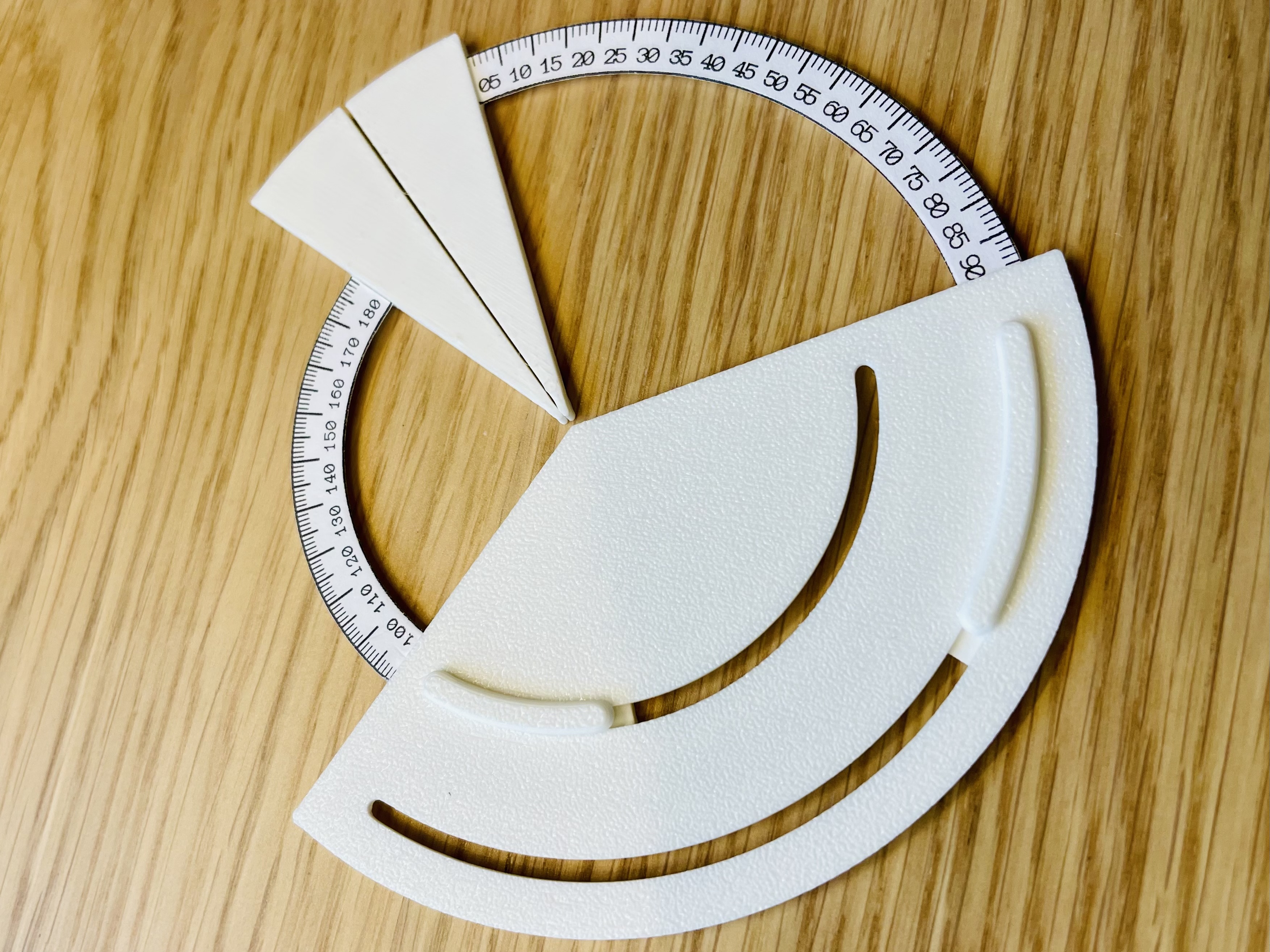 ZeroPivot Protractor V2 by Tech Tastic | Download free STL model ...