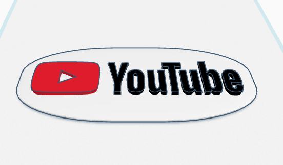 3D printing Youtube logo by Manoj Kumar | Download free STL model ...