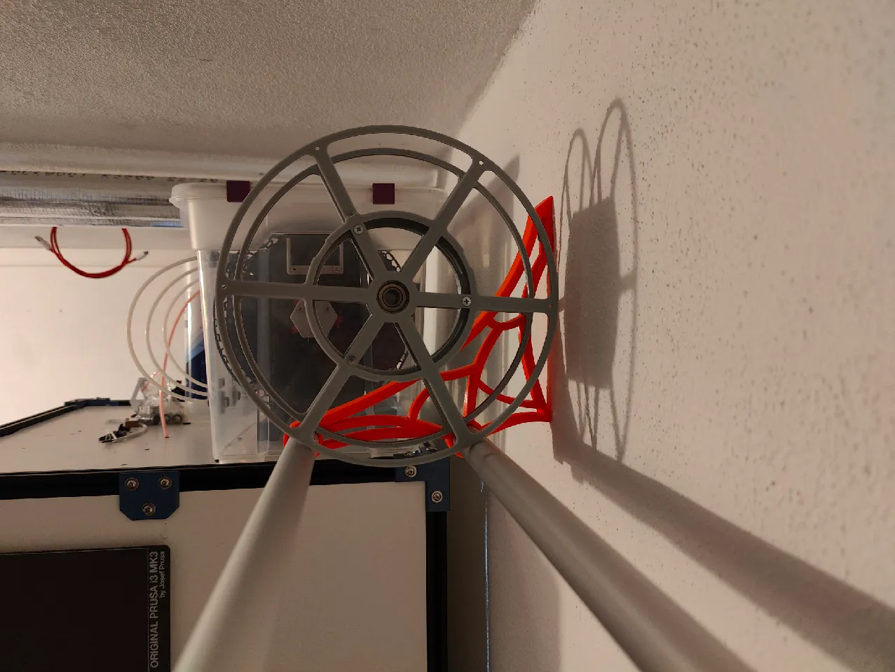 Filament shelf bracket / storage by Mouky | Download free STL model ...