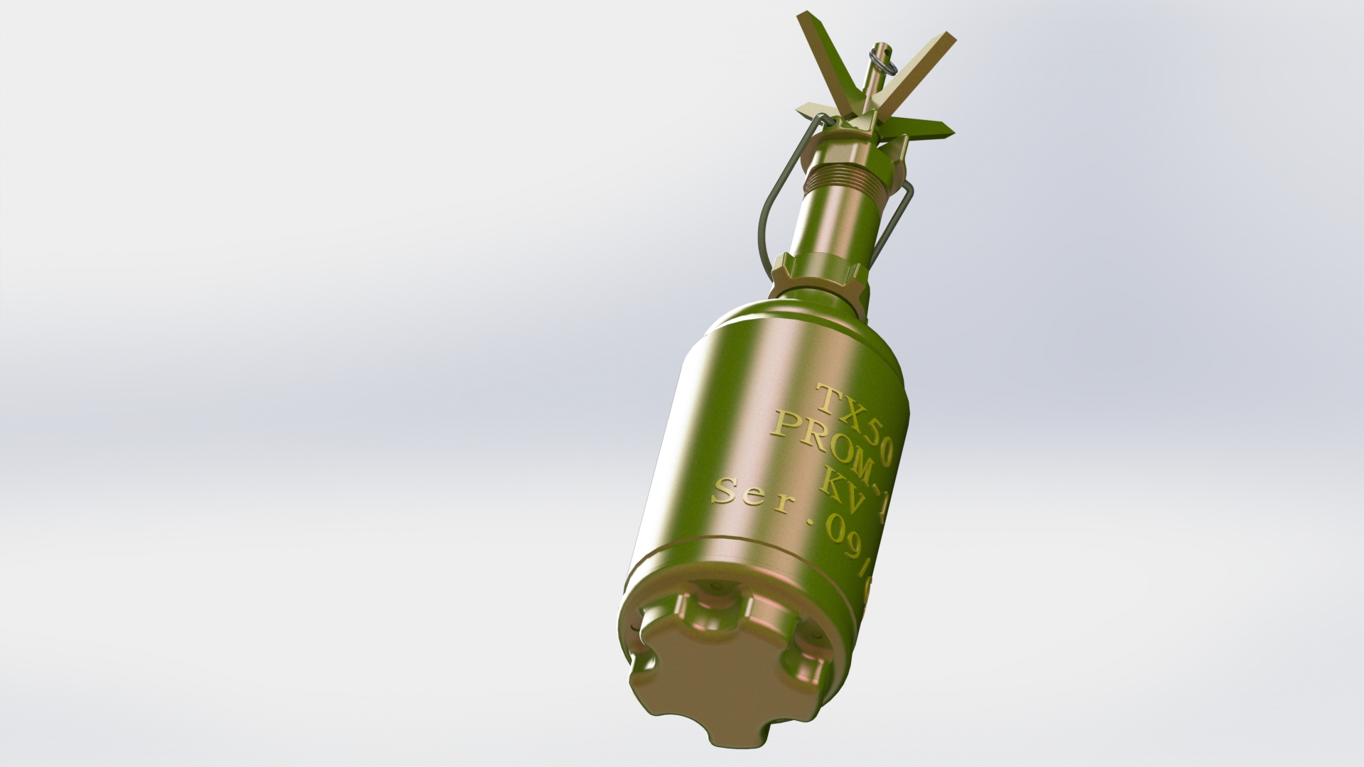 PROM - 1 (Antipersonnel Landmine) by Mumiell | Download free STL model ...