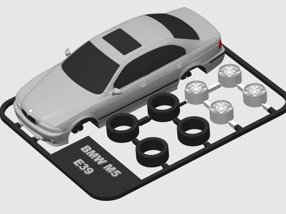BMW M5 E39/kit card by Jerryie | Download free STL model | Printables.com