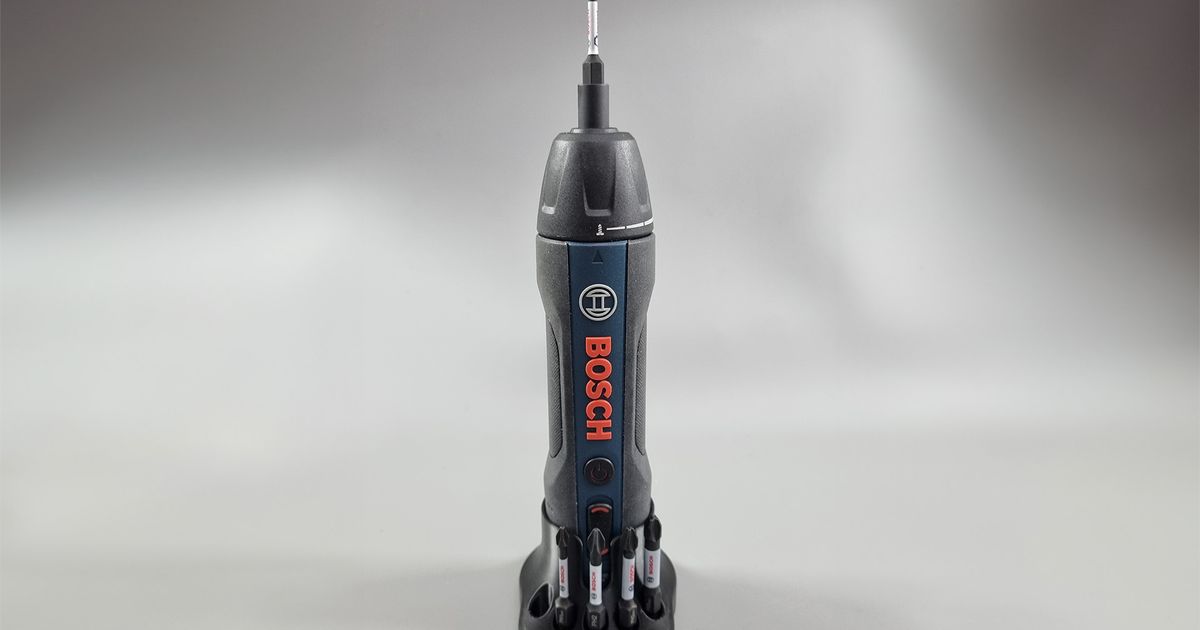 Bosch Go & Bosch Go 2 Desktop Stand bit holder Remixed by tsarrrstudio ...