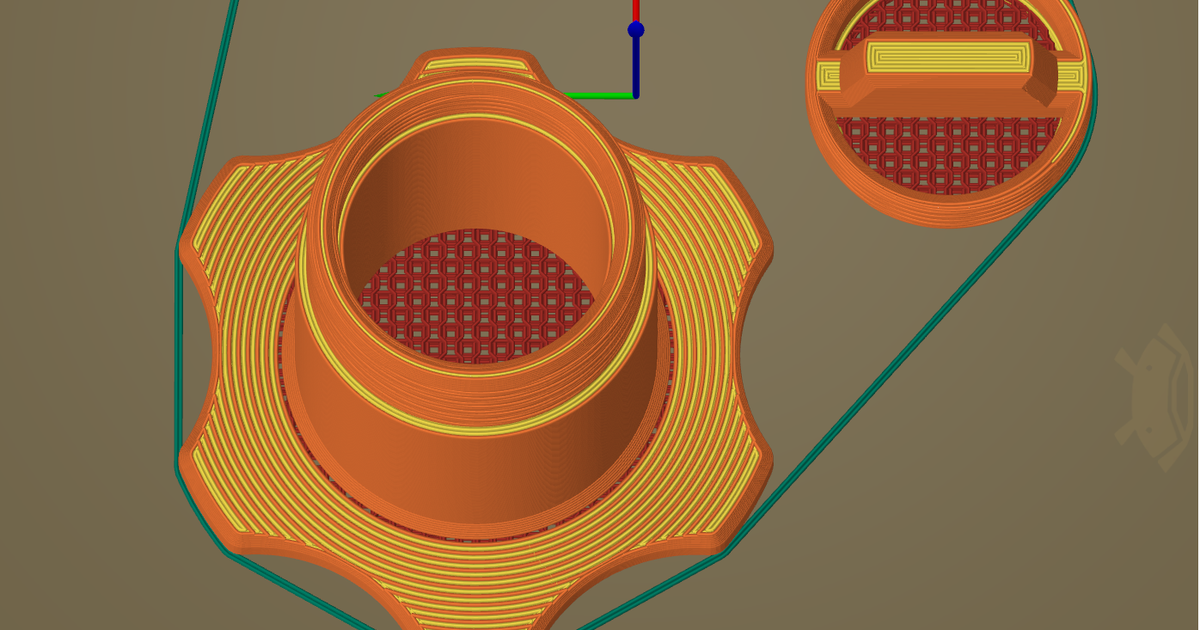 Dessicant Spool Insert by The Printing Shark | Download free STL model ...