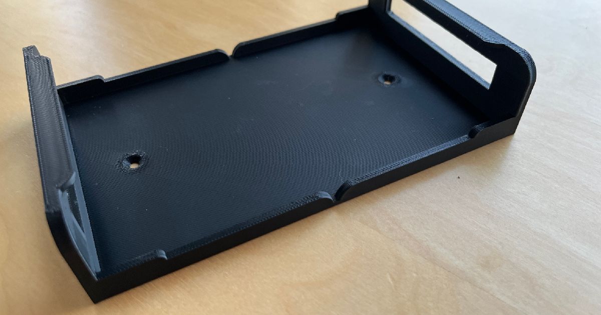 Netgear GS305P desk mount by Rivano | Download free STL model ...