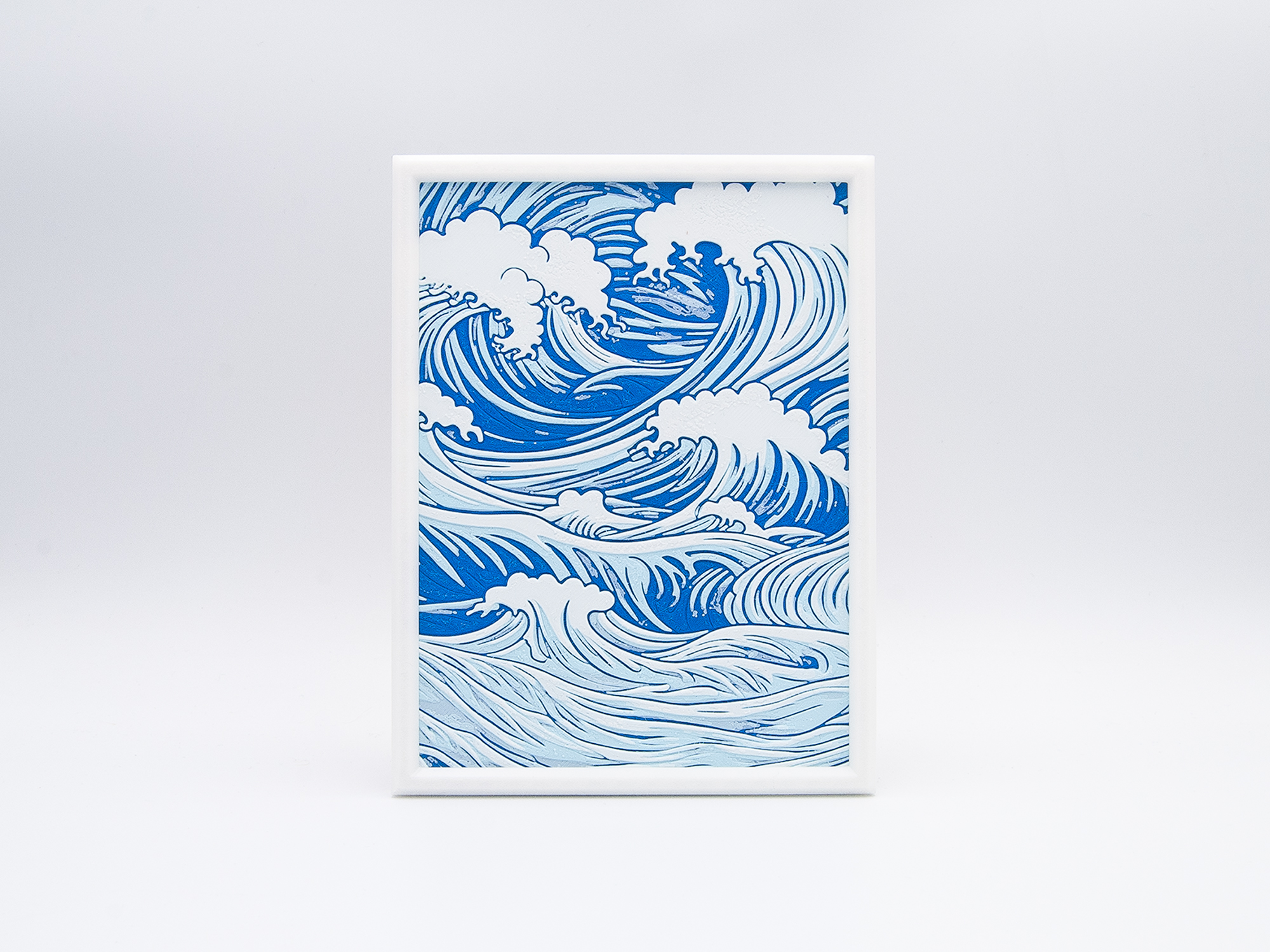 Wave Wall Art Frames by Bamingo Design | Download free STL model ...