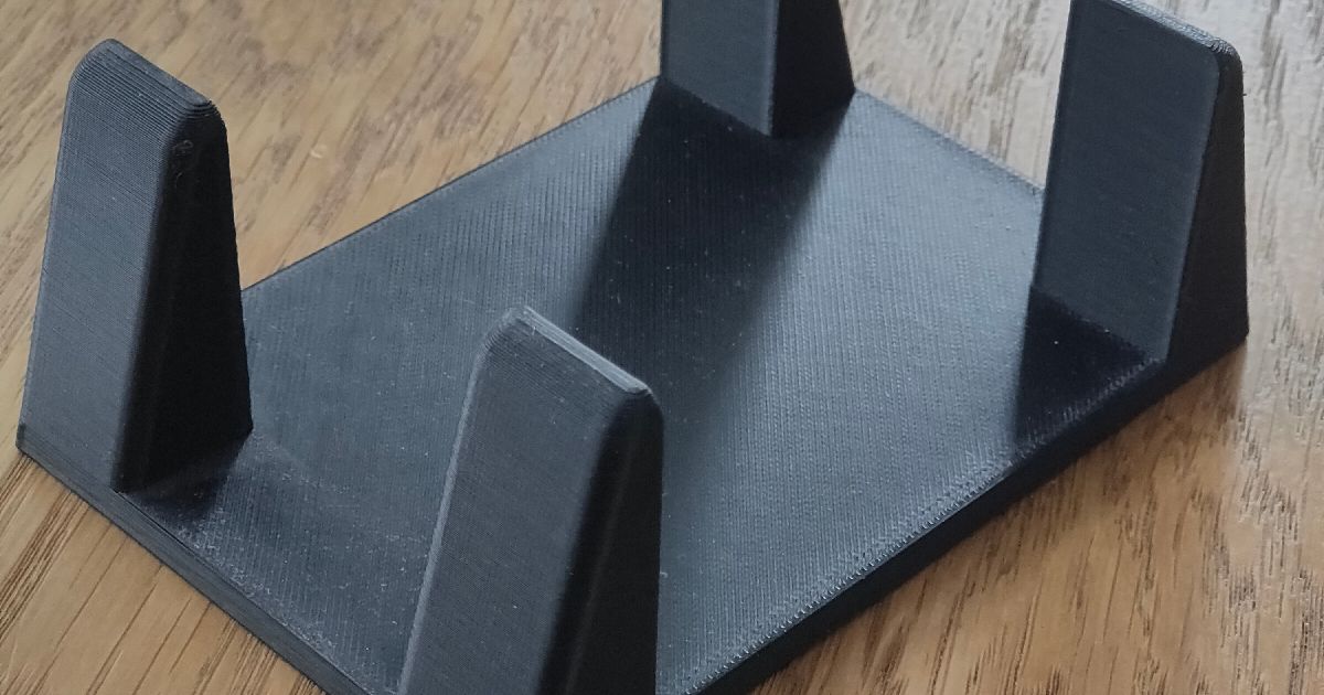 Simple Business Card Holder Storage by Tricky Dicky | Download free STL ...