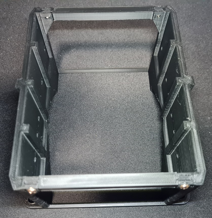 140MM Fan Mounted HDD Holder / Cooler by 0dp | Download free STL model ...