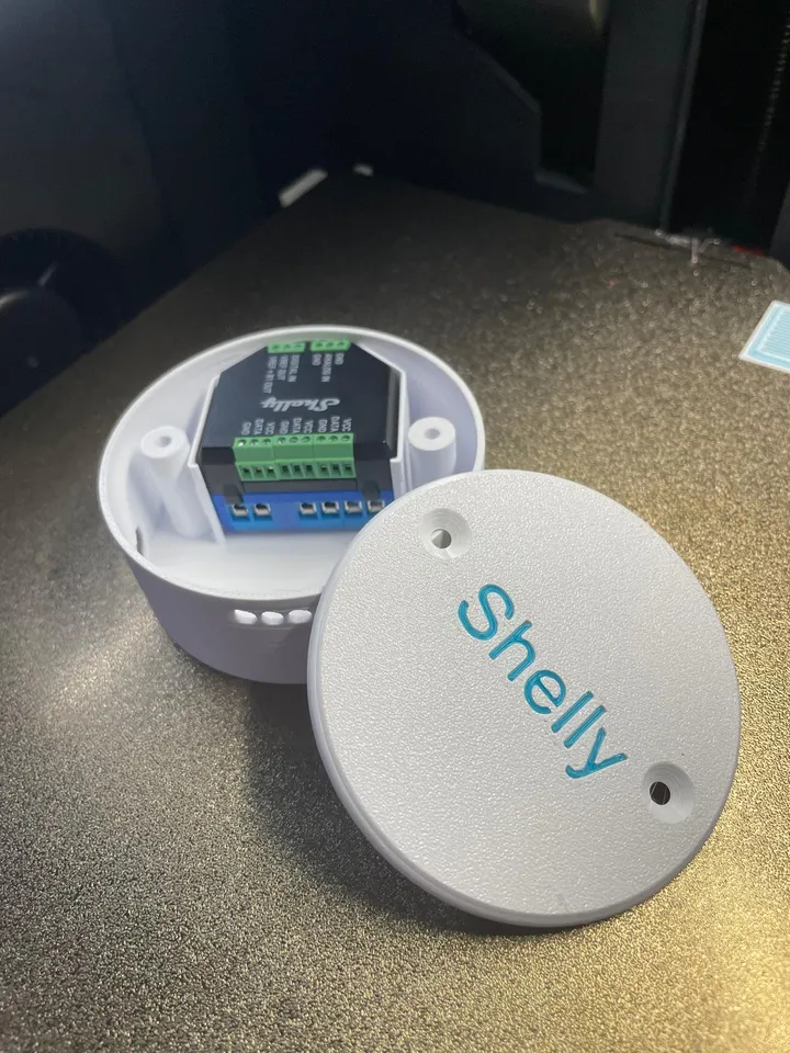 Shelly 1 Puls Addon Gehäuse by PrintCut | Download free STL model ...