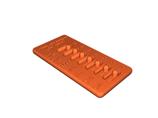 Checklist (print in place version) by Stefan | Download free STL model ...