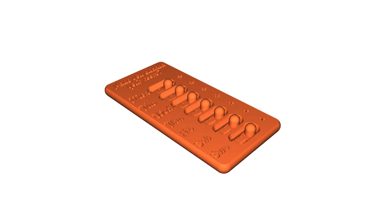 Checklist (print in place version) by Stefan | Download free STL model ...