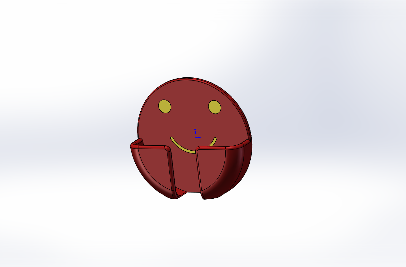Smiley face plug pendant by 郑 伟 | Download free STL model | Printables.com