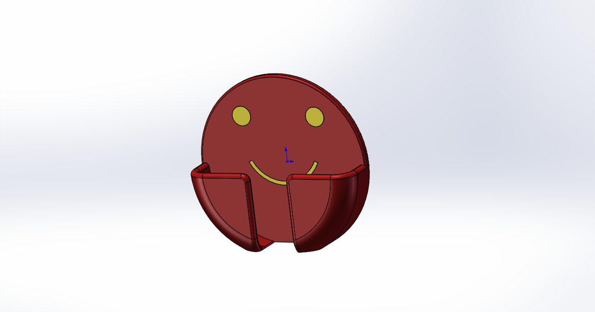 Smiley face plug pendant by 郑 伟 | Download free STL model | Printables.com