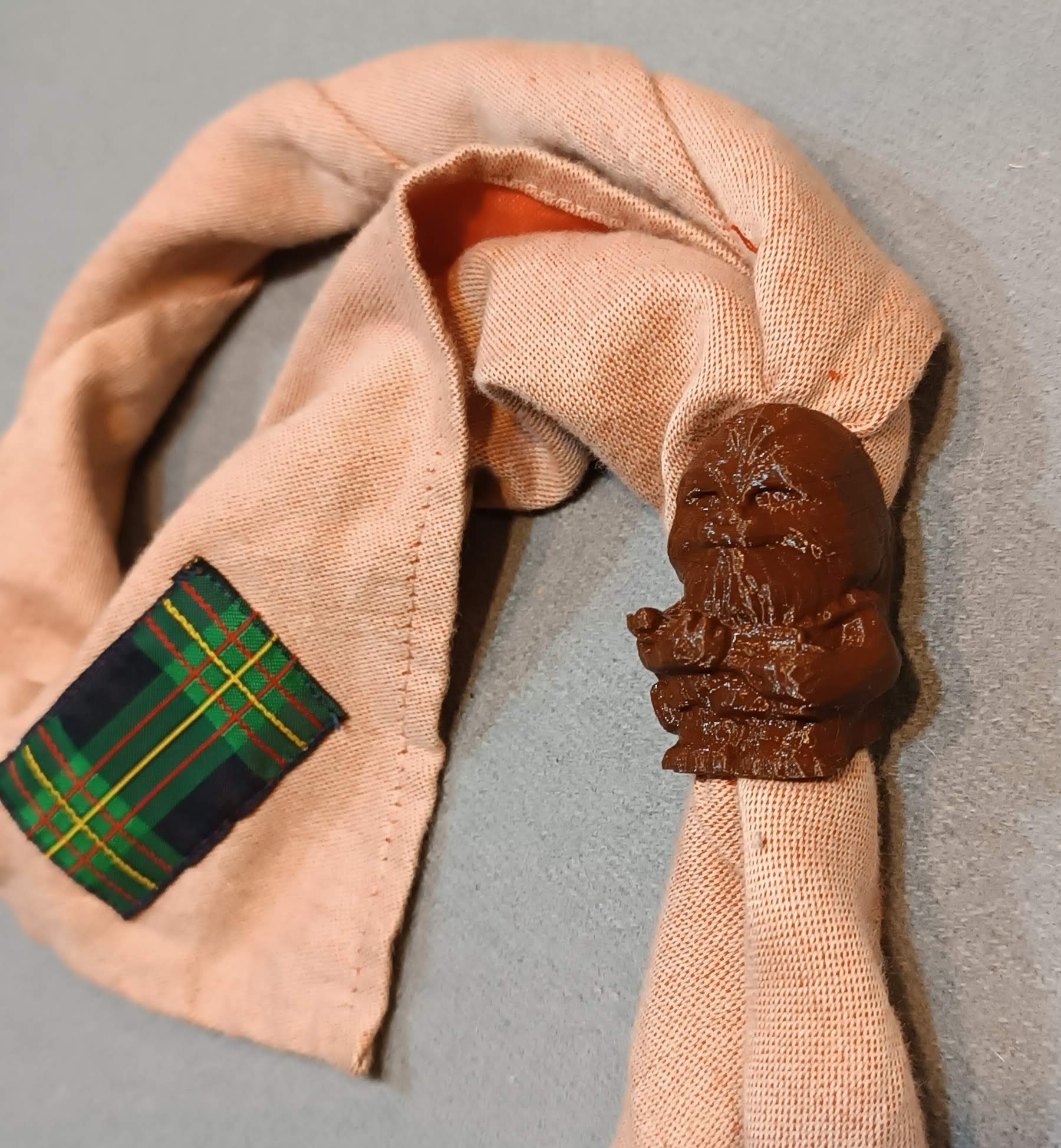 Adorable Chewbacca (Chewy) Scout Woggle by Baloo 3D | Download free STL ...