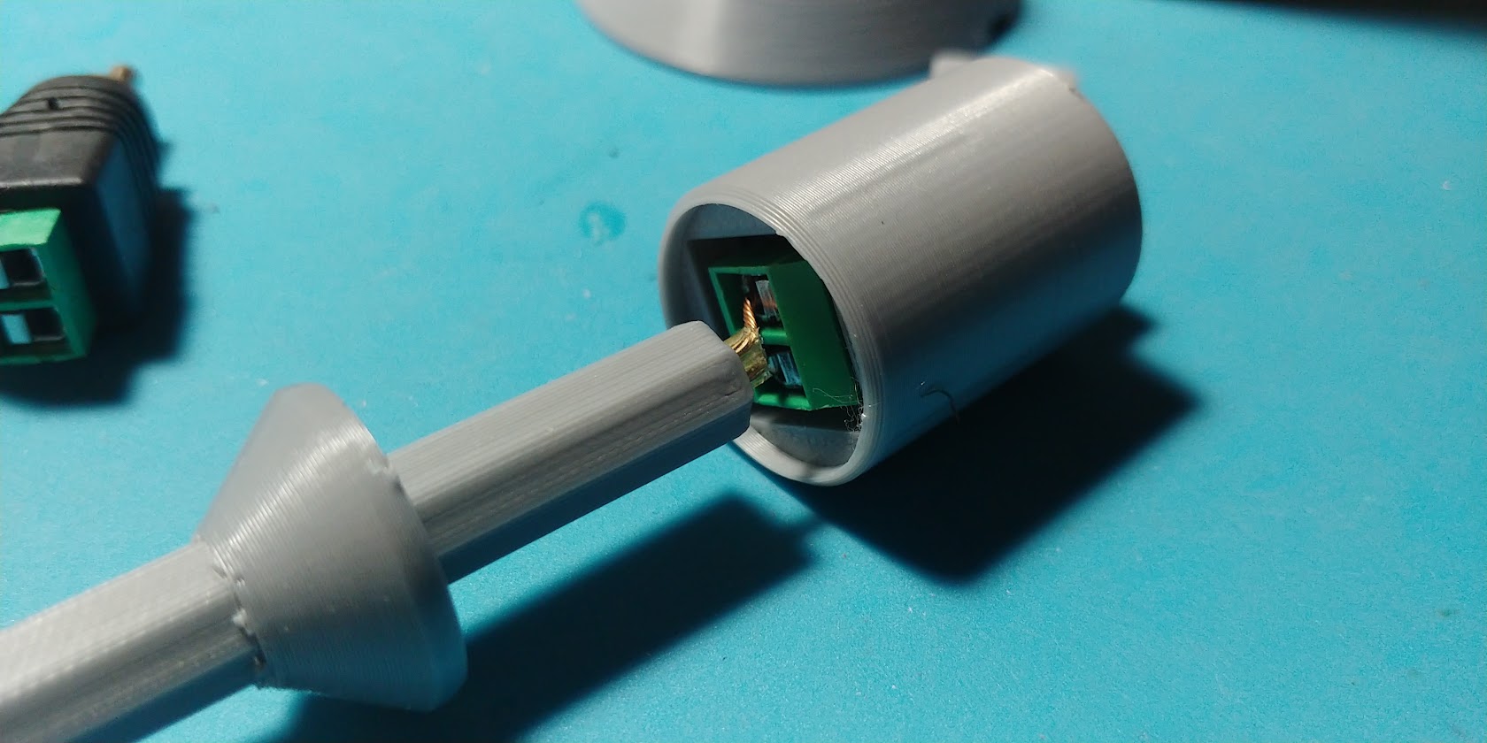 Detachable Slot Car Track Light Post for 12v LED strips by MrFlippant ...