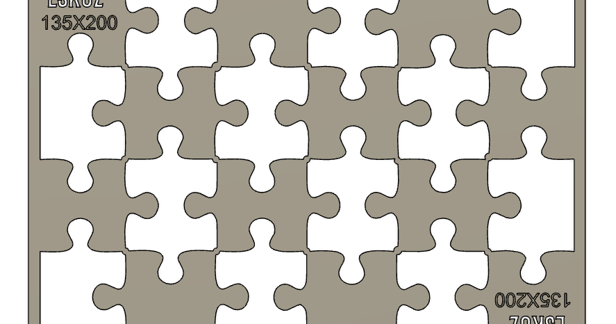 Plantilla para hacer puzzles by ESKUZ sorkuntza lanak | Download free ...