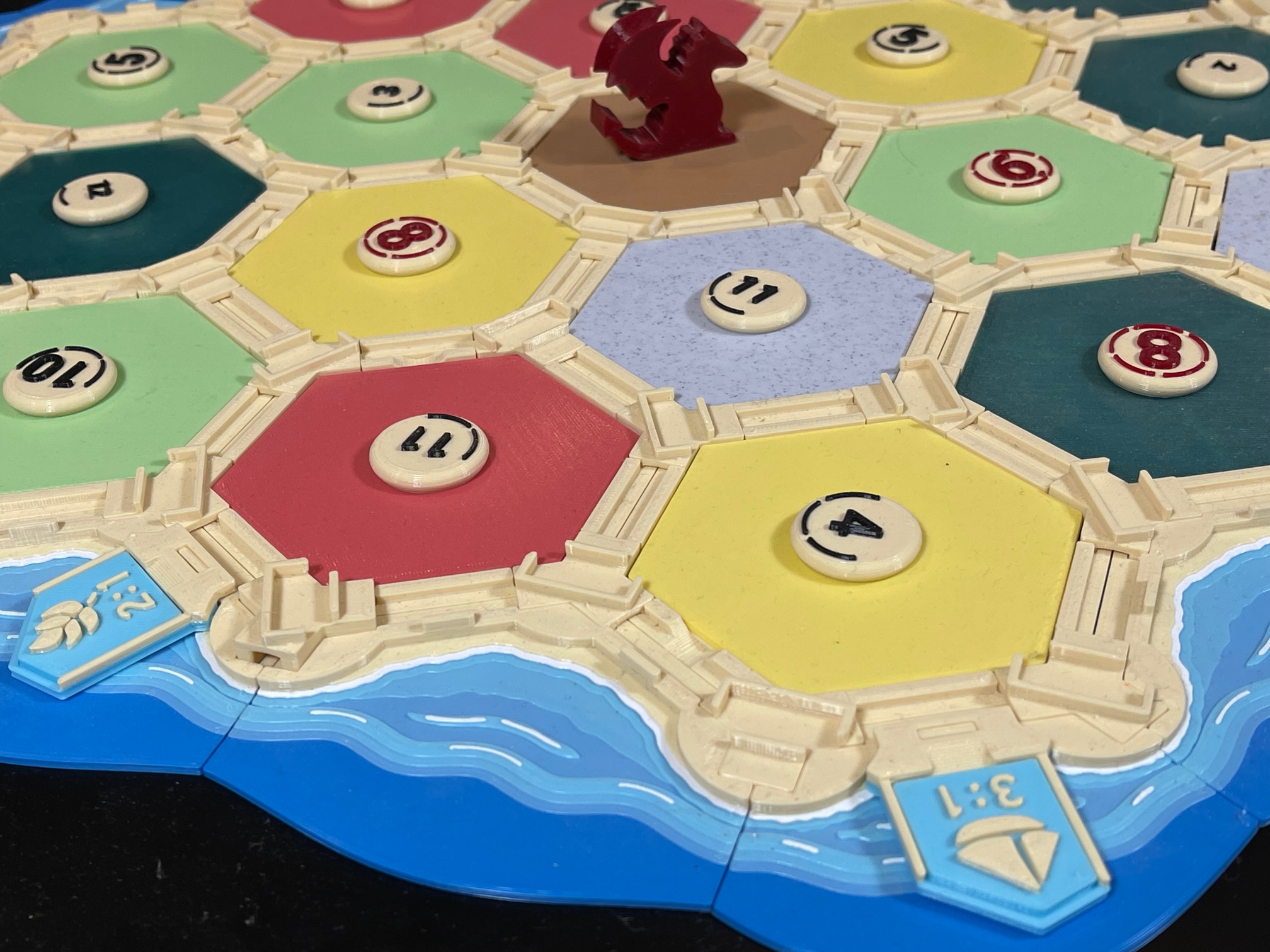 Dragon Game Token or Catan Robber by Real 3D Prints | Download free STL ...