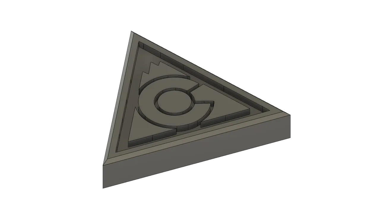 Colorado Avalanche Magnetic Logo by ssmith4299 | Download free STL ...