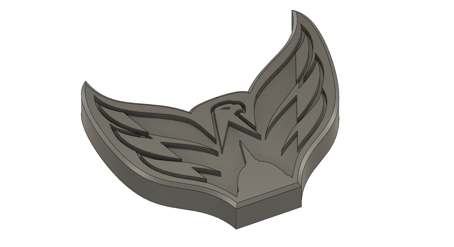 Washington Capitals Magnetic Logo by ssmith4299 | Download free STL ...