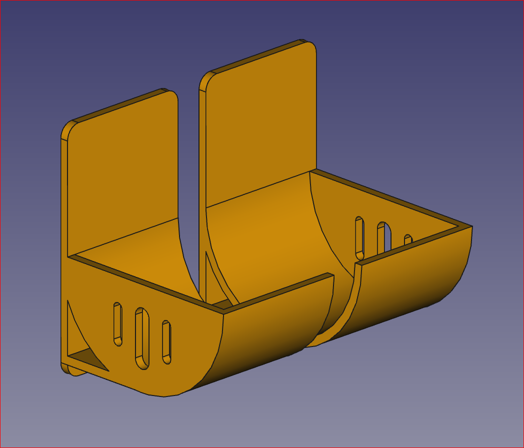 Holder for household garbage bags by Mi09 | Download free STL model ...