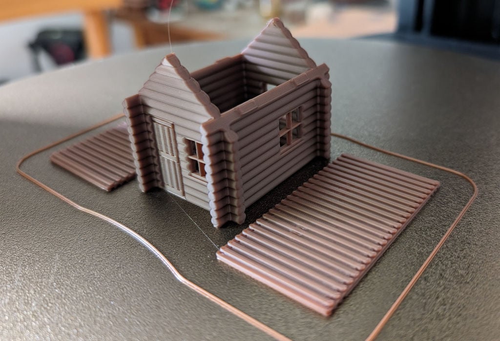 The tiny cabin by Dreamtime24 | Download free STL model | Printables.com